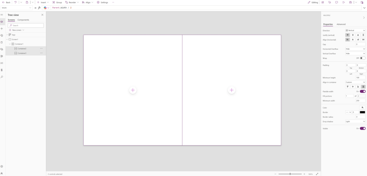 Create a Multiple Column Layout in a Canvas App - Reactive Web Studio Create a Multiple Column Layout in a Canvas App - Reactive Web Studio